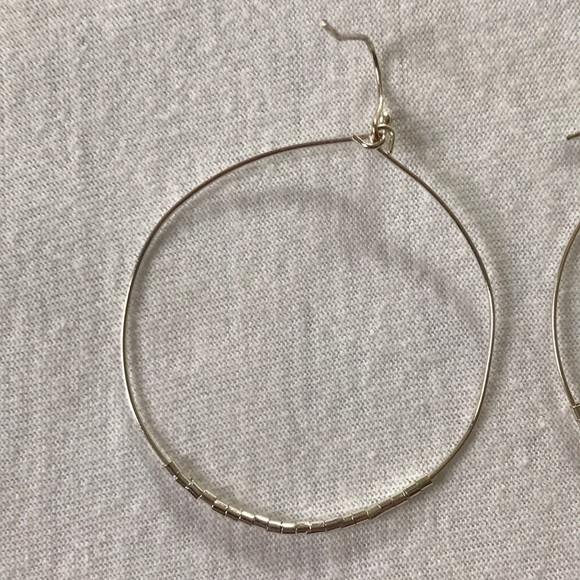 The Limited | Jewelry | The Limited Silver Hoop Earrings | Poshmark